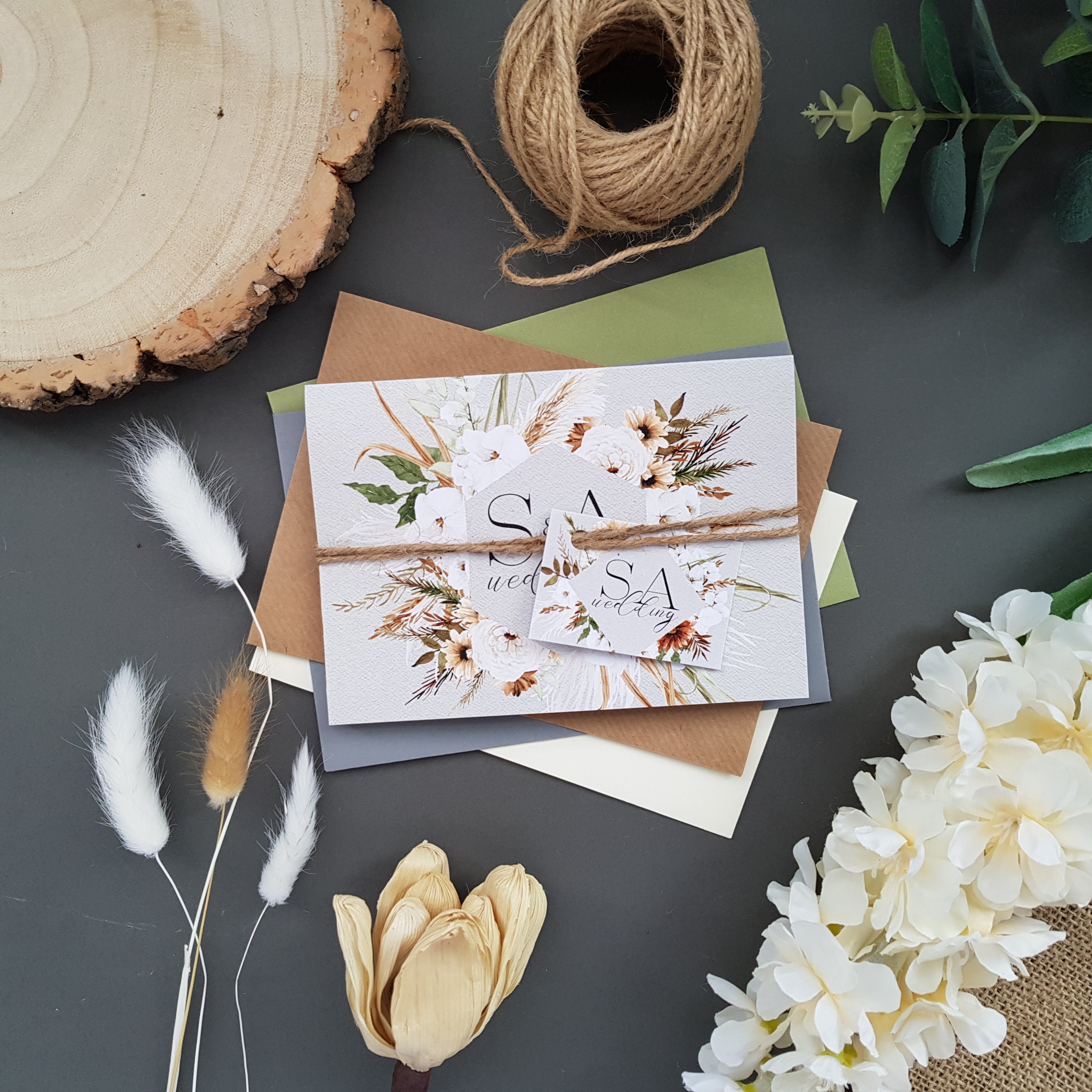 Bohemian Wedding Invitation Ideas – Sienna Mai