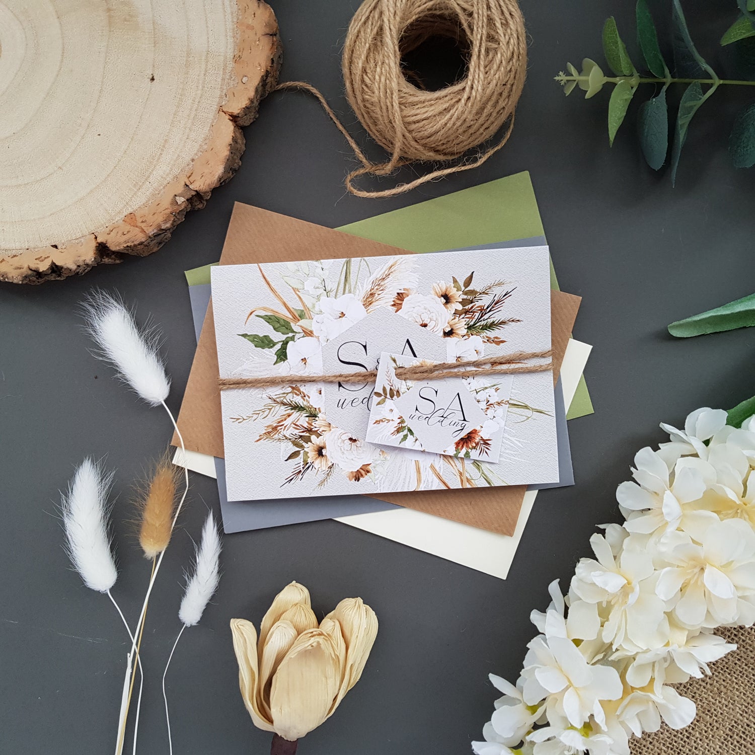 Bohemian Wedding Invitation Ideas – Sienna Mai