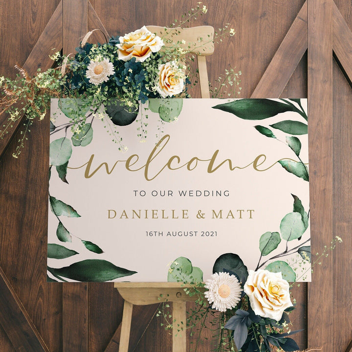 Wedding Welcome Signs – Sienna Mai